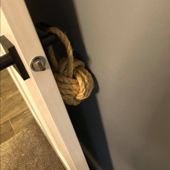 Other | Rope Knot Door Stop | Poshmark